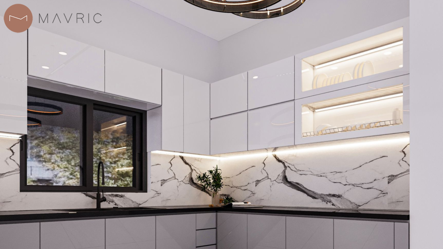 Luxury Kitchen Interior Design Lahore With Mavric